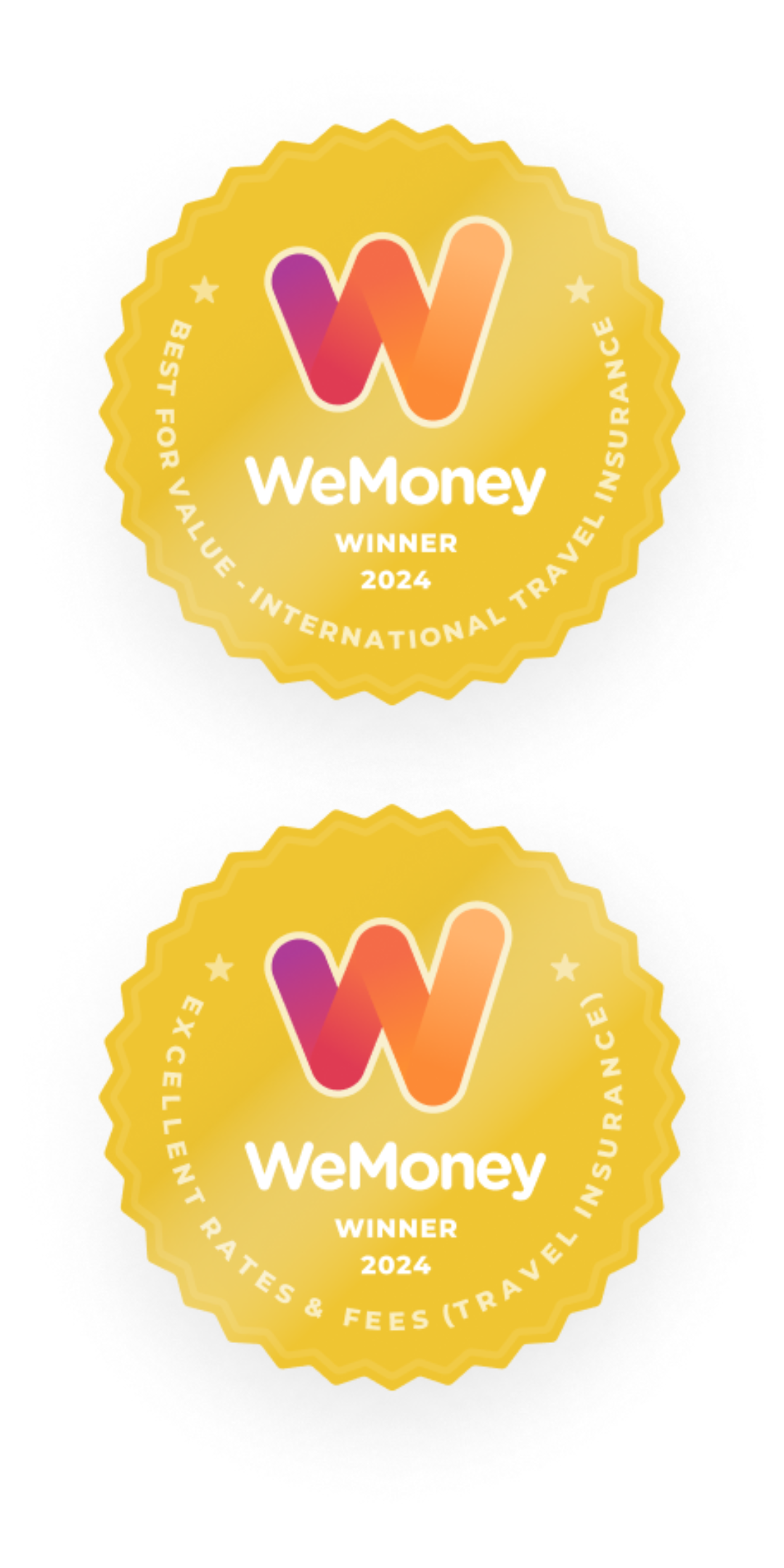 Tick wins the 2024 WeMoney Travel Award in two separate categories